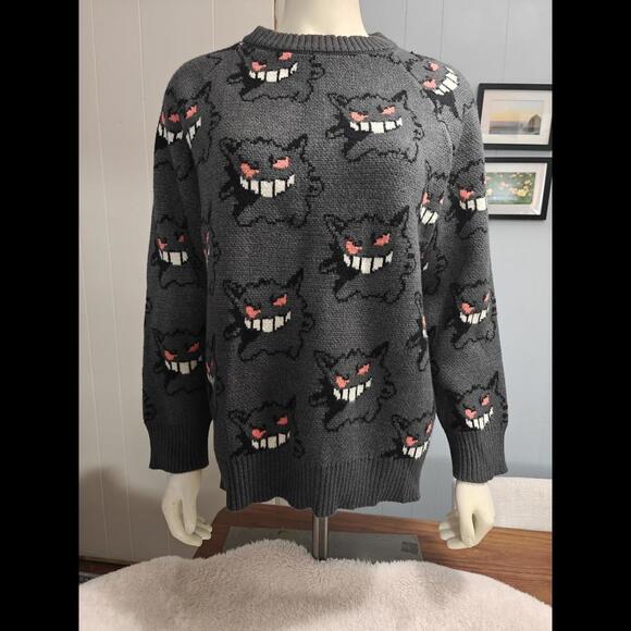 Sweaters | Pokemon Long Sleeve Acrylic Sweater | Poshmark